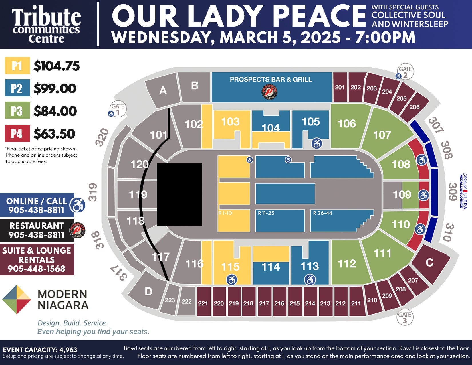 Our Lady Peace | Tribute Communities Centre